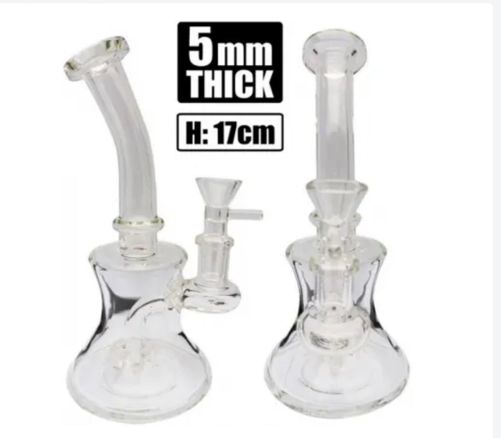 Small Stone Age Beaker Tar Catcher - Clear (17cm) – Get Hempified Store