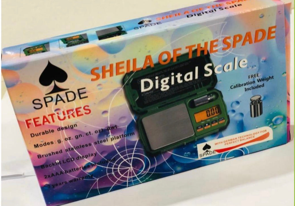 Spade Scale Digital Scale – Get Hempified Store