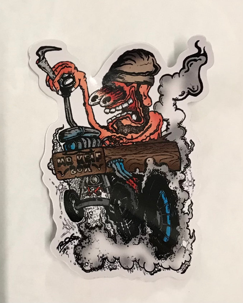 Sticker. Keif Box Monster - Trog sticker – Get Hempified Store