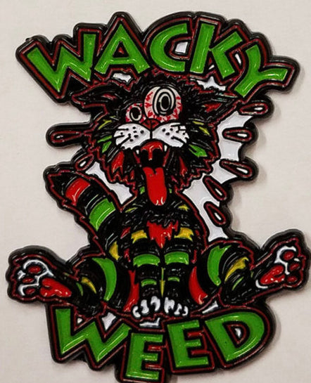 Hat pin. Wacky Weed Cat – Get Hempified Store