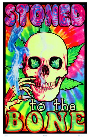 Blacklight Weed Posters